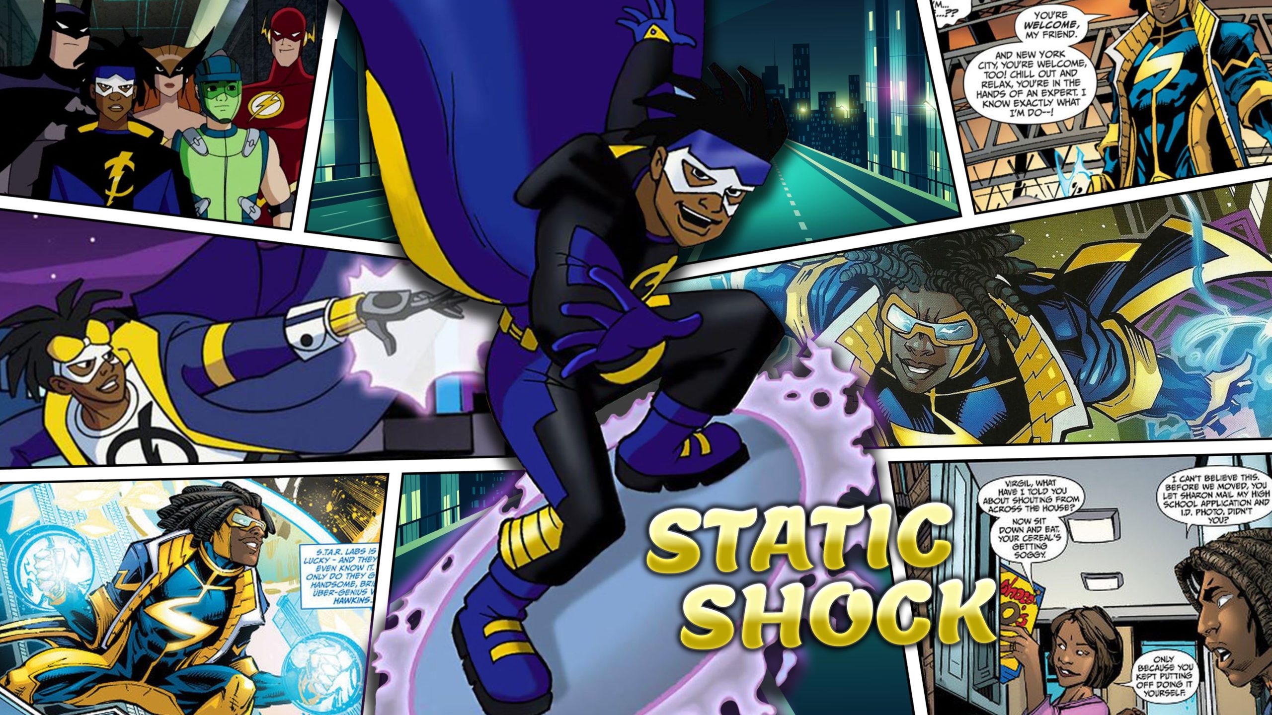 Static Shock Still Electrifying Hearts Everywhere Pantheon